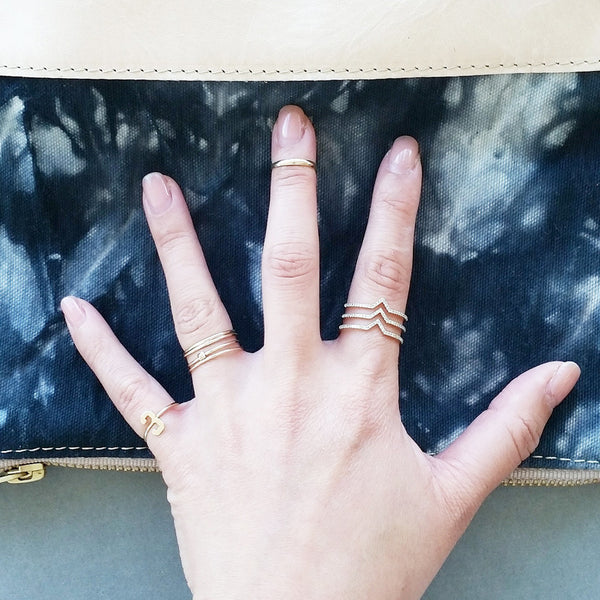 Round Pinky Ring – POPPY FINCH